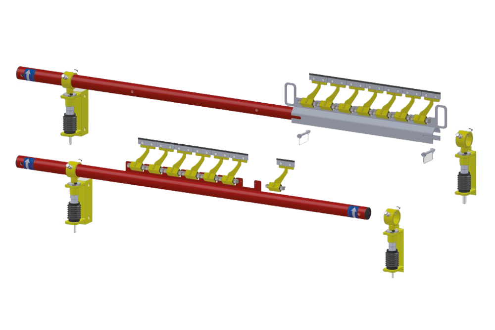 Torsion Spring Secondary Belt Cleaners | Flexible & Precise Cleaning